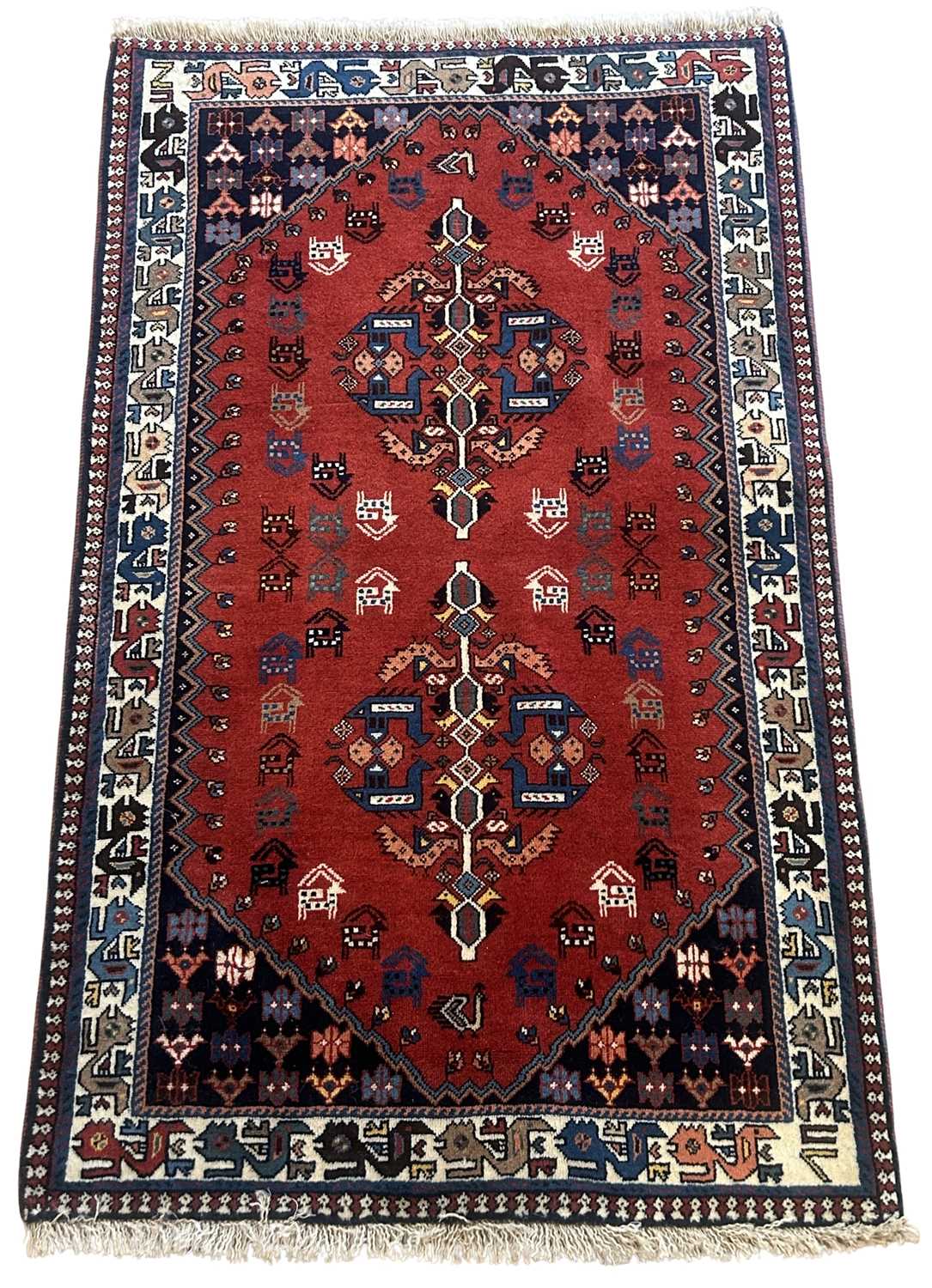 Lot 130 - A Fine Small Turkish Rug.