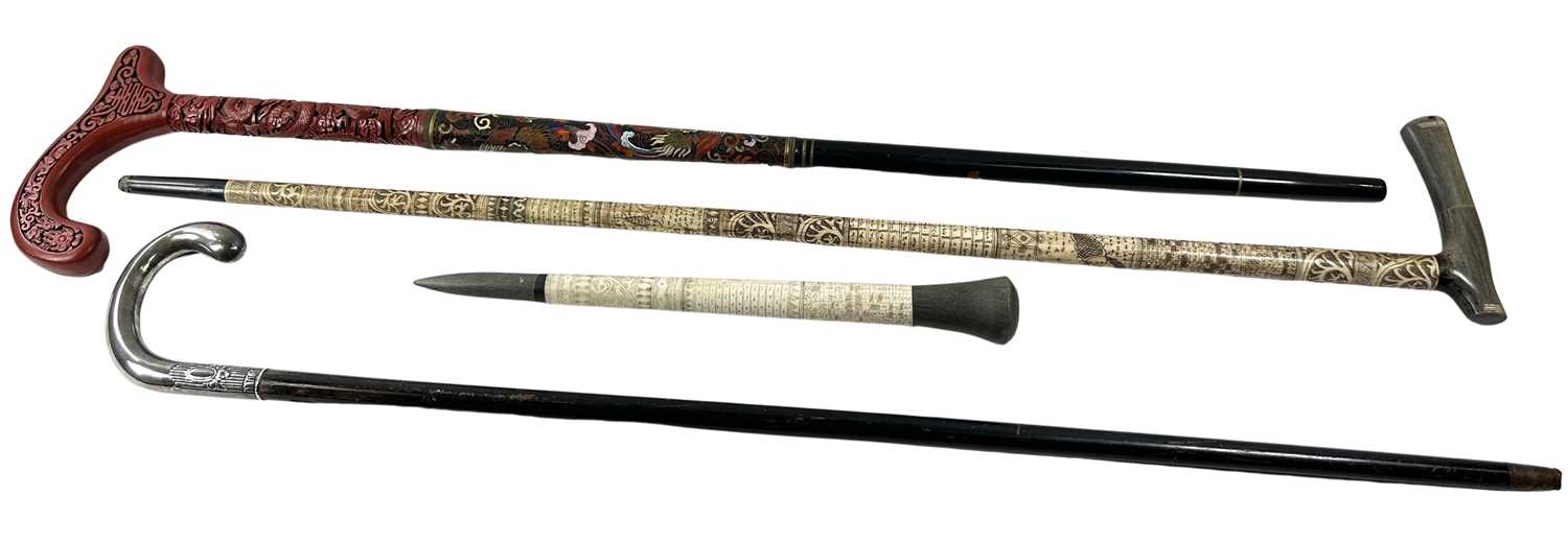 Lot 173 - Selection of Canes and a Stake.