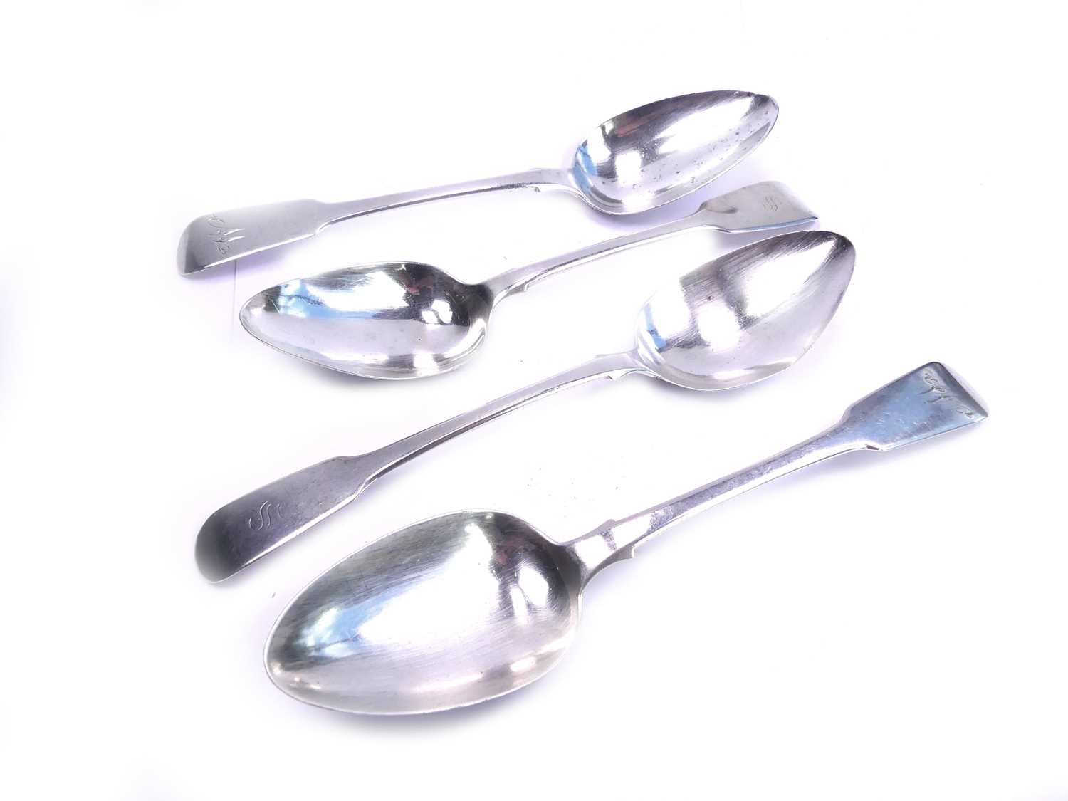 Lot 256 - Four Silver Spoon.